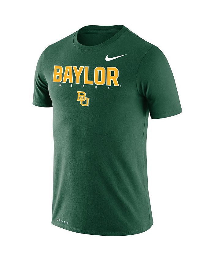 Nike Men's Green Baylor Bears Facility Legend Performance T-shirt - Macy's