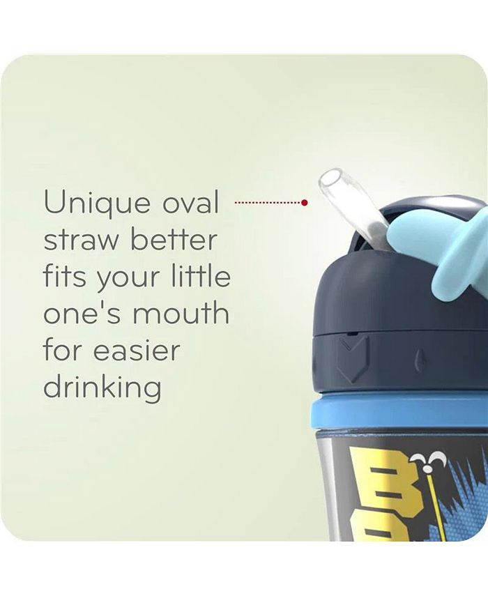 NUK Justice League Insulated Straw Sippy Cup, 10 oz, Batman - Macy's
