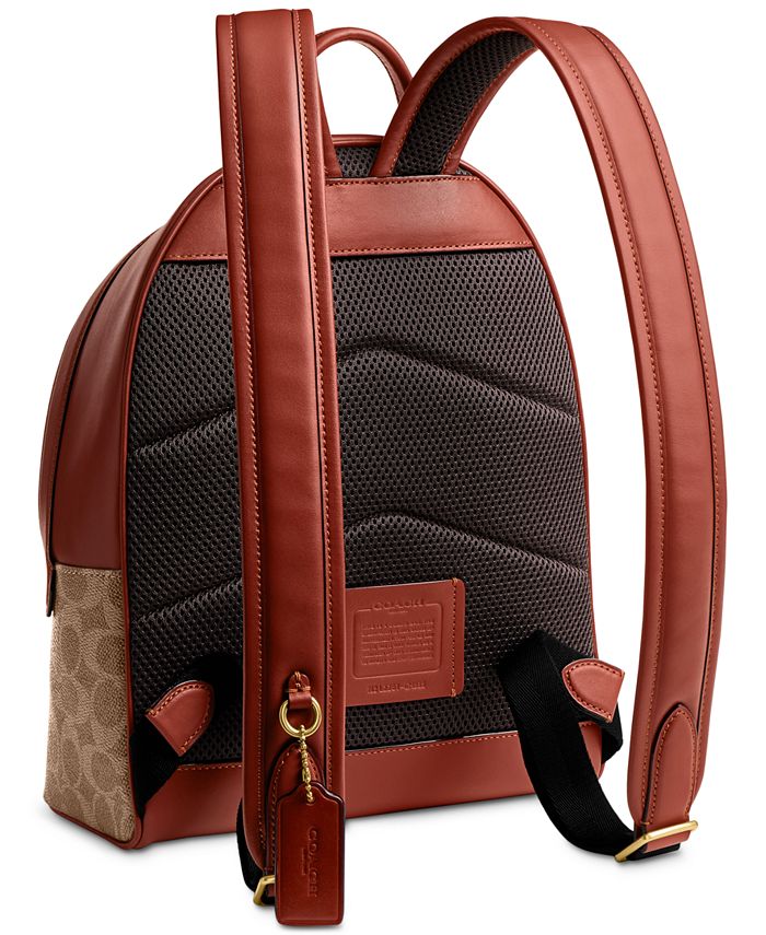 COACH Charter Backpack 24 In Signature Canvas - Macy's