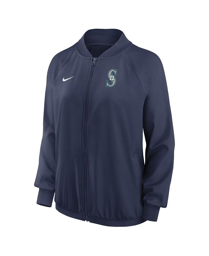 Nike Women's Navy Seattle Mariners Authentic Collection Team Raglan ...
