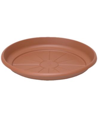 Crescent Garden In Outdoor Emma Round Plastic Flower Pot Terracotta ...