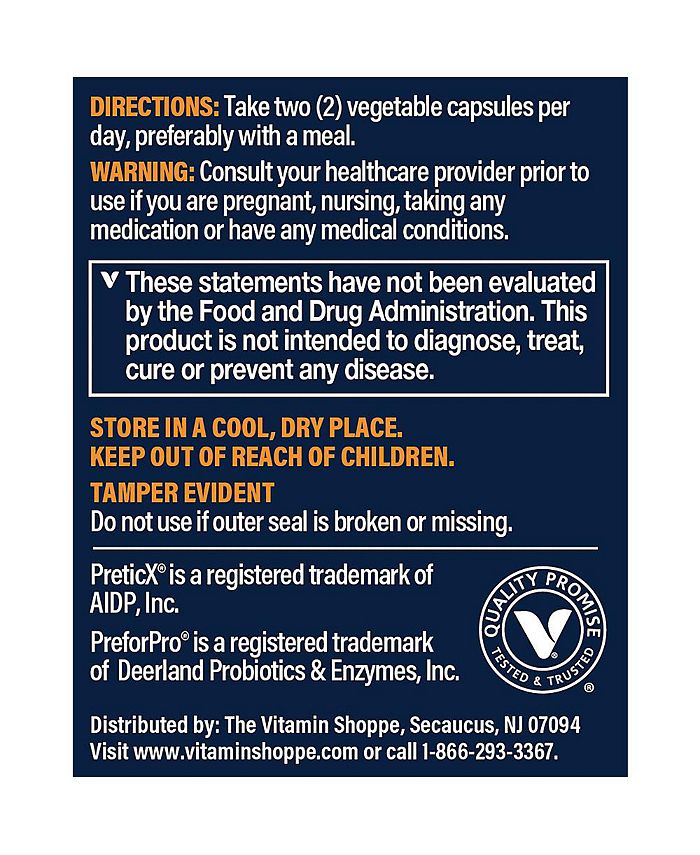 Vthrive Advanced Microbiome Support - Digestive & Immune Support (60 ...