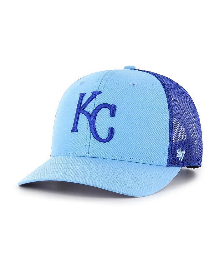 '47 Brand Men's Light Blue Kansas City Royals Secondary Trucker ...