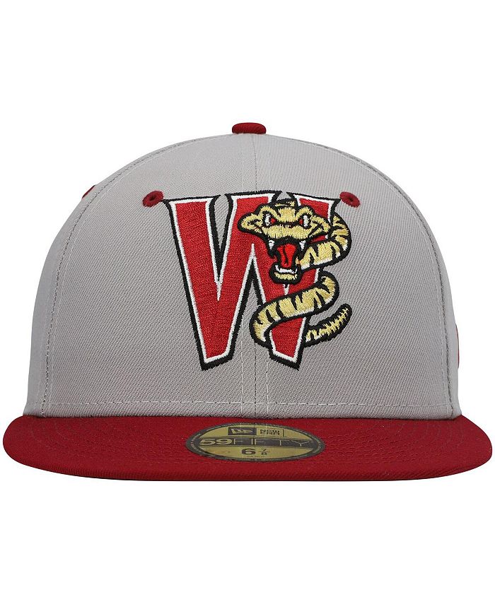 New Era Men's Gray Wisconsin Timber Rattlers Authentic Collection Road ...