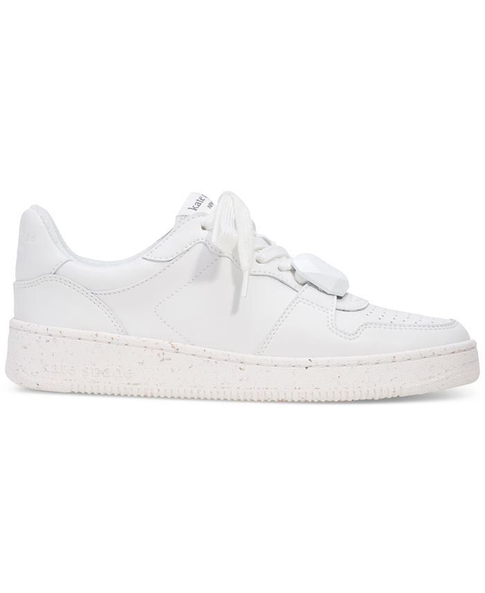 kate spade new york Women's Bolt Gem Lace-Up Low-Top Sneakers - Macy's