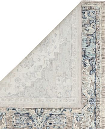 Laura Ashley Randy Turkish Mystic Chenille Accent Rug, 40" x 60" - Macy's