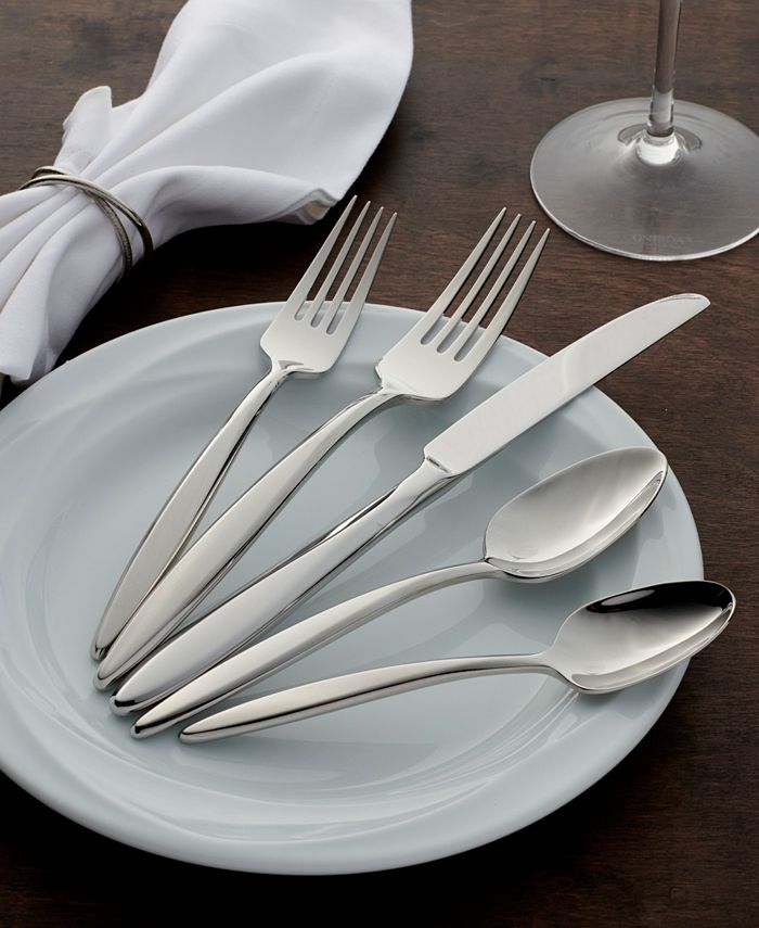Oneida Tweak 20 Piece Fine Flatware Set, Service For 4 - Macy's
