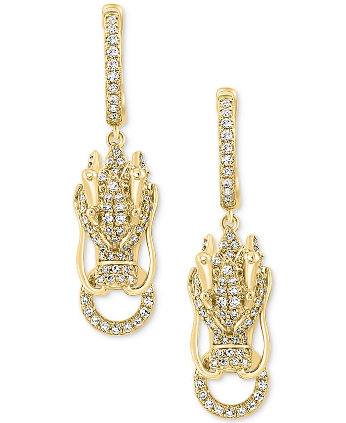 EFFY Collection EFFY® Diamond (5/8 ct. t.w.) & Ruby (1/20 ct. t.w ...
