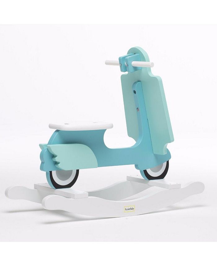RocketBaby Toddler's Rocking Toy Green Mint Scooter - Macy's