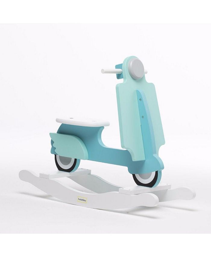 RocketBaby Toddler's Rocking Toy Green Mint Scooter - Macy's