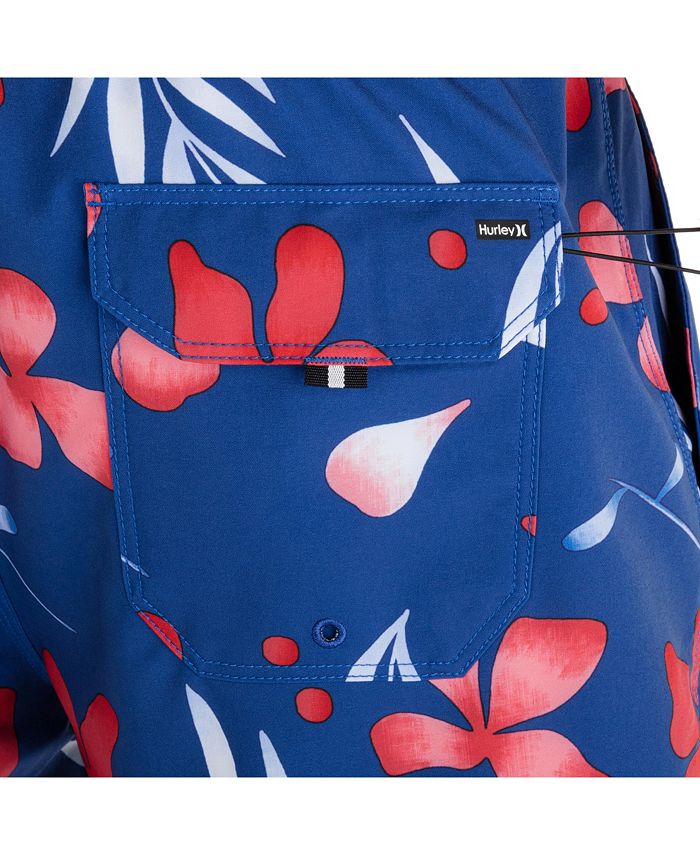 Hurley Men's Phantom Cannonball Volley Drawstring 17" Shorts - Macy's