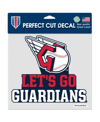 Wincraft Cleveland Guardians 8'' x 8'' Perfect Cut Logo Slogan Decal ...