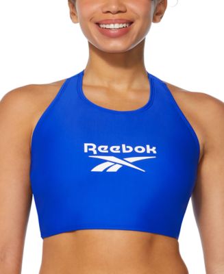 Reebok Women's High-Neck T-Back Bikini Top - Macy's
