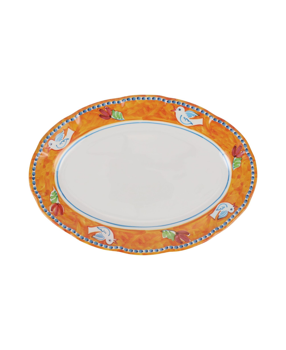 Click here for Vietri Melamine Campagna Pesce Oval Platter - Ucce... prices