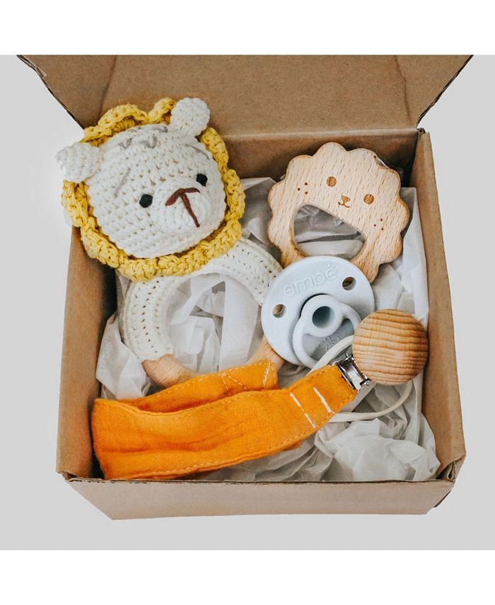 embe Binnie Retractable Pacifier Newborn Baby Gift Set by - Macy's