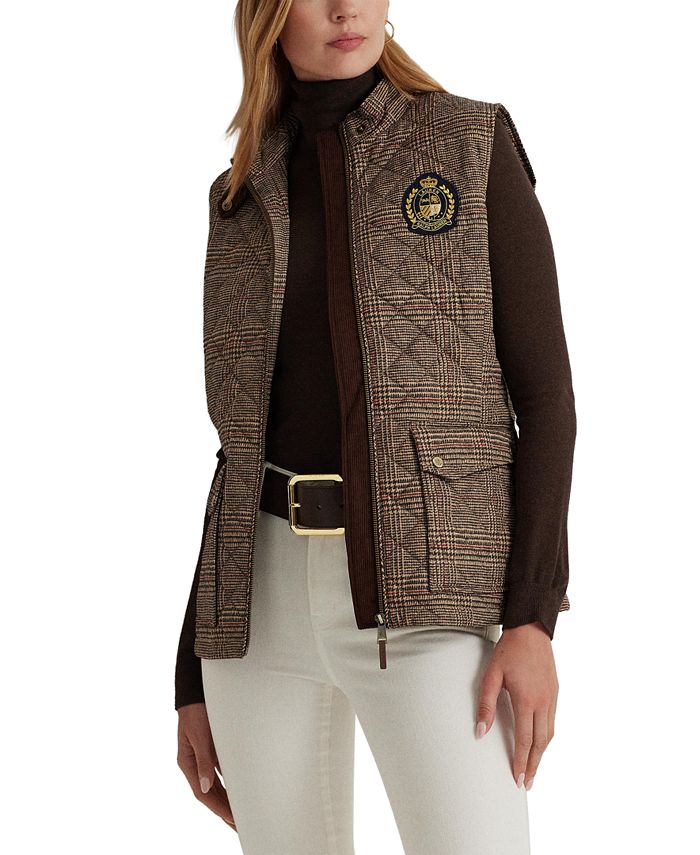 Lauren Ralph Lauren Women's Quilted Crest Vest - Macy's