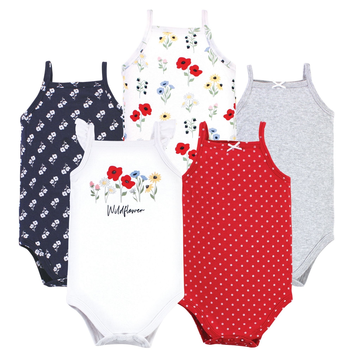 Click here for Hudson Baby Baby Girls Hudson Cotton Sleeveless Bo... prices