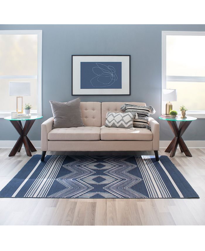 Linon Home Décor Powell Furniture Allard x Base Side Table - Macy's