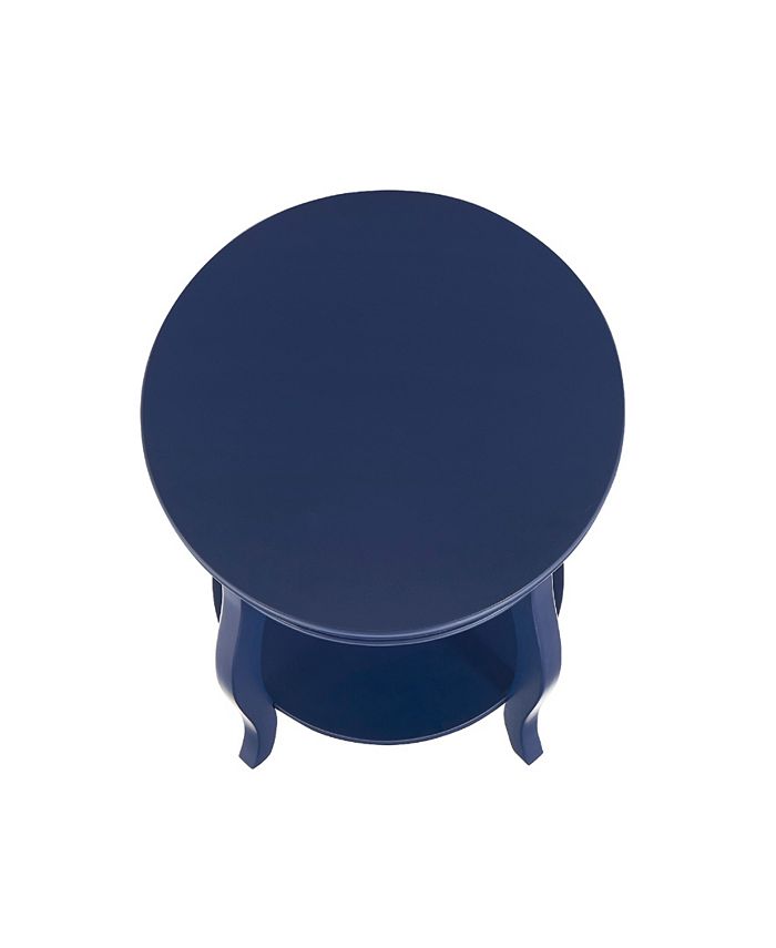 Linon Home Décor Powell Furniture Andover Round Side Table - Macy's