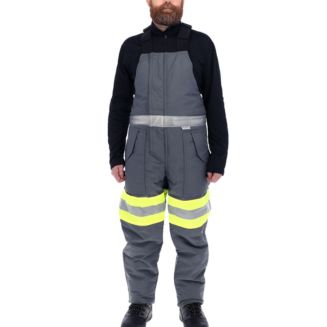 RefrigiWear Big & Tall Freezer Edge Warm Insulated Bib Overalls with ...