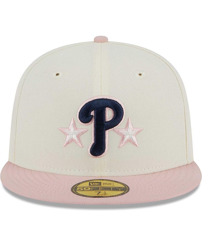 New Era Men's White, Pink Philadelphia Phillies Chrome Rogue 59FIFTY ...