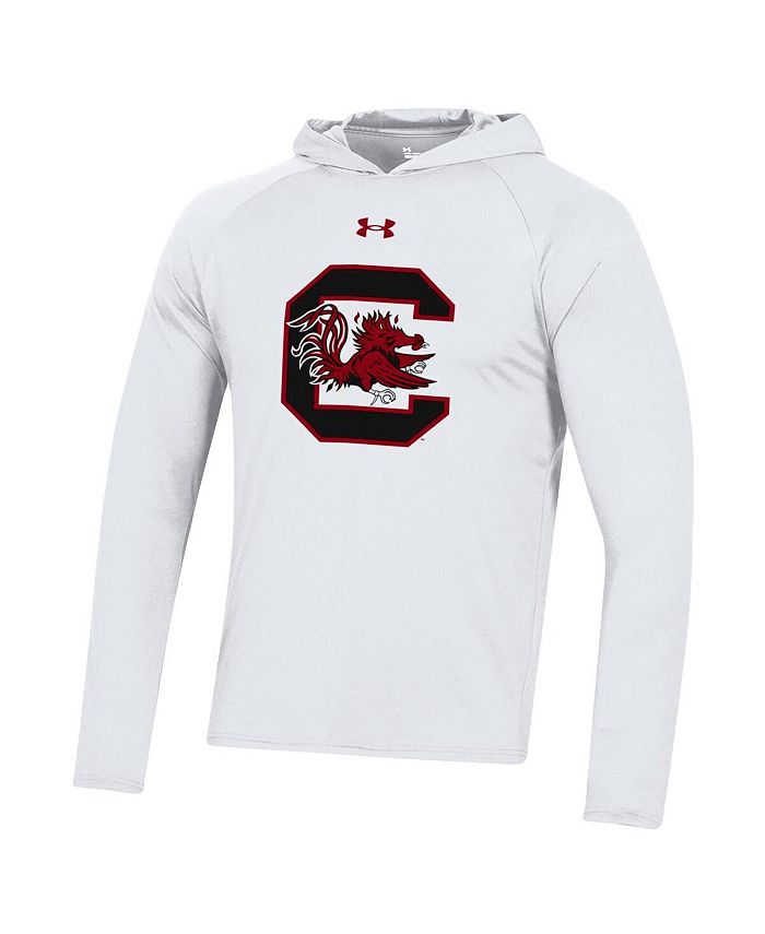 Under Armour Men's White South Carolina Gamecocks School Logo Raglan ...