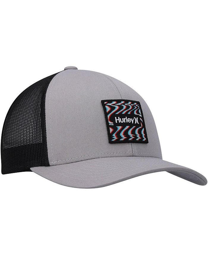 Hurley Men's Gray Seacliff Trucker Snapback Hat - Macy's