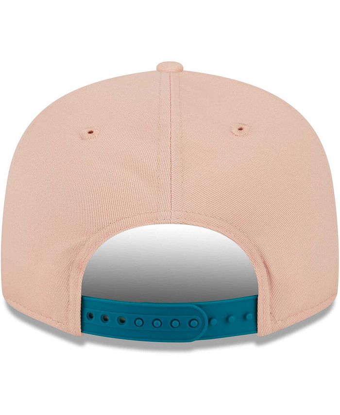 New Era Men's Pink Los Angeles Dodgers Sky Aqua Undervisor 9FIFTY ...