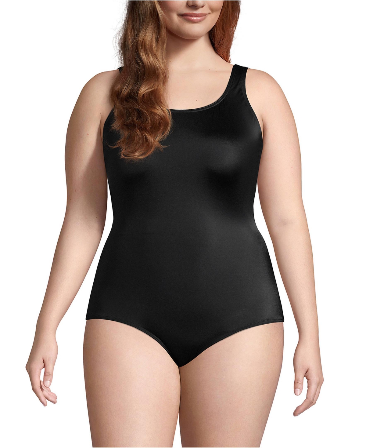 Click here for Lands End Womens Plus size Tugless Low Leg One Pie... prices