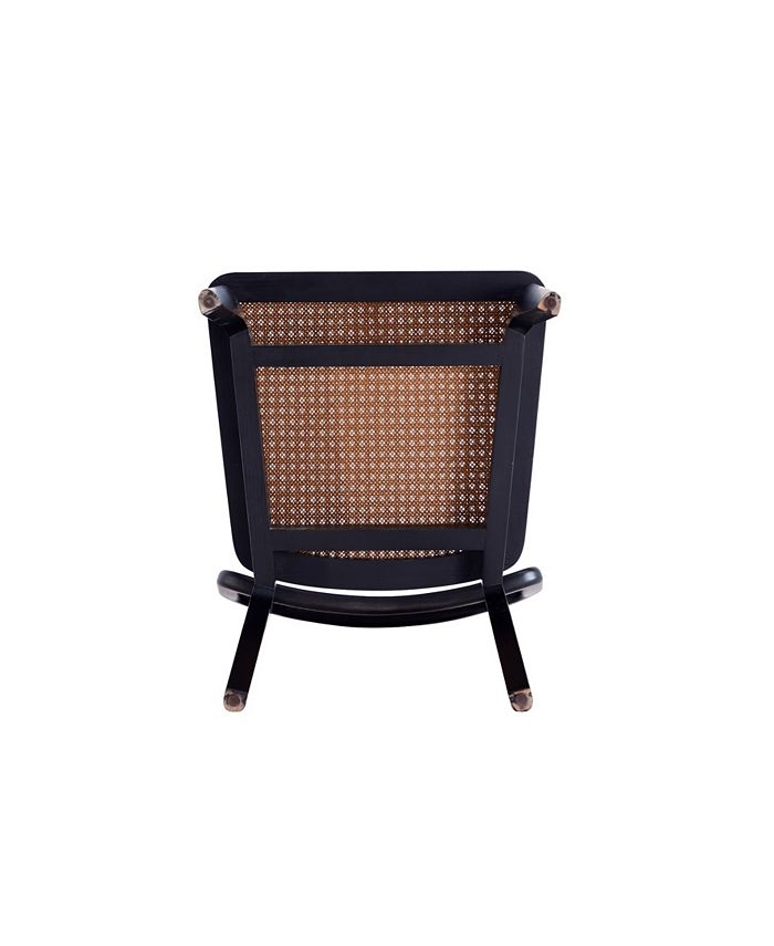 Manhattan Comfort Giverny 4-Piece Ash Wood and Natural Cane Versatile ...