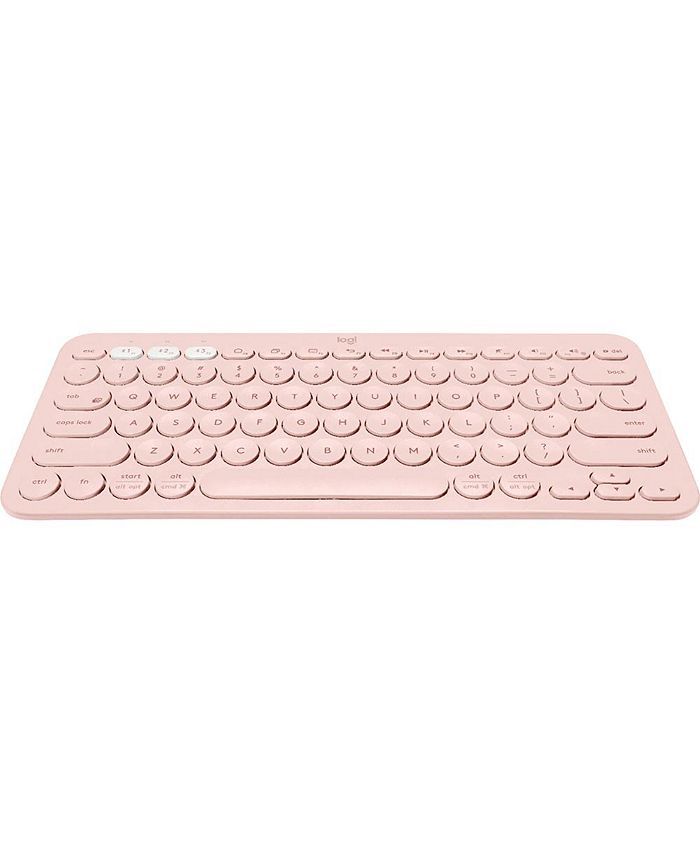 Logitech K380 Bluetooth Scissor Keyboard - Rose - Macy's