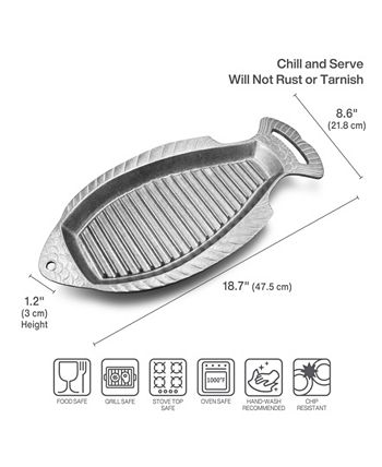 Wilton Armetale Gourmet Grillware Fish Griller - Macy's