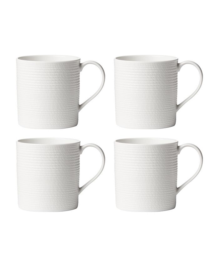 Lenox LX Collective Mugs 4 Piece Set - Macy's