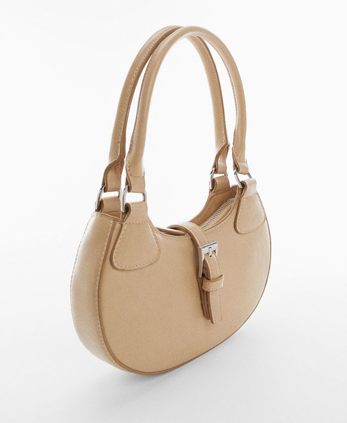 MANGO Women's Double Handles Round Handbag - Macy's