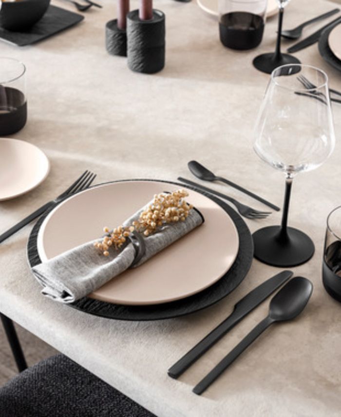 Villeroy & Boch New Moon Beige Oversized Dinner Plate - Macy's