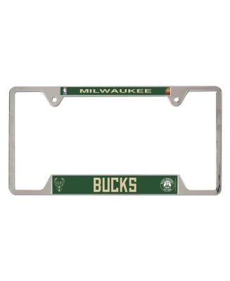 Wincraft Milwaukee Bucks Chrome Plated Metal License Plate Frame - Macy's