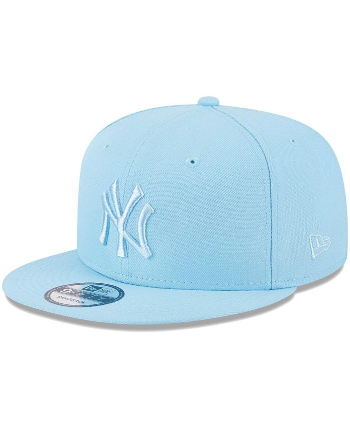 New Era Men's Light Blue New York Yankees Spring Color Basic 9FIFTY ...