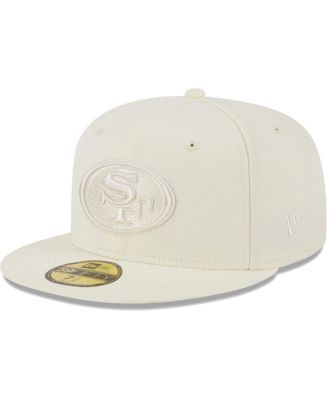 Men's New Era Cream San Francisco 49ers Color Pack 59FIFTY Fitted Hat ...