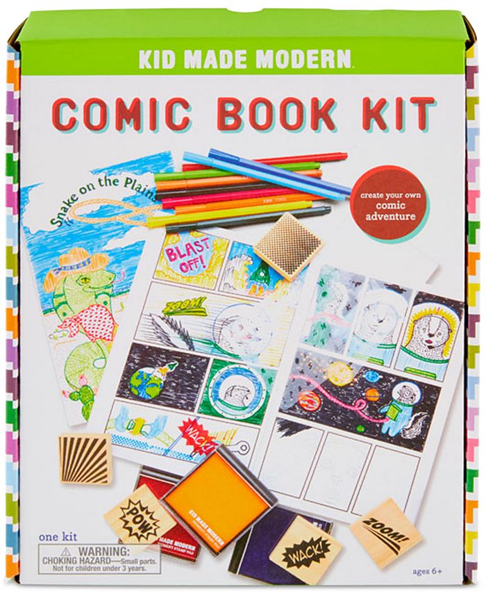 Kid Made Modern Comic Book Kit - Macy's