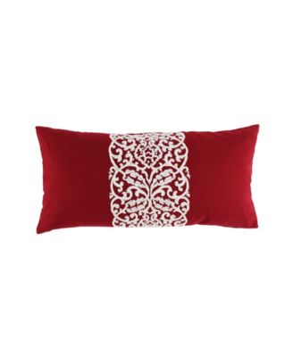 Levtex Kimpton Embroidered Decorative Pillow, 12" x 24" - Macy's