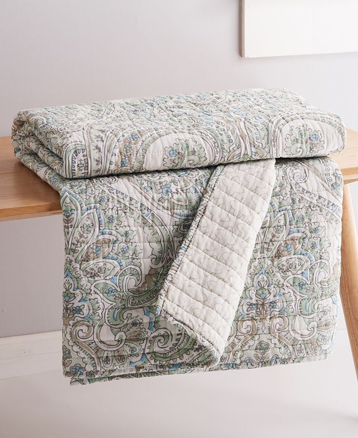 Levtex Assisi Reversible Quilted Throw, 50" x 60" - Macy's