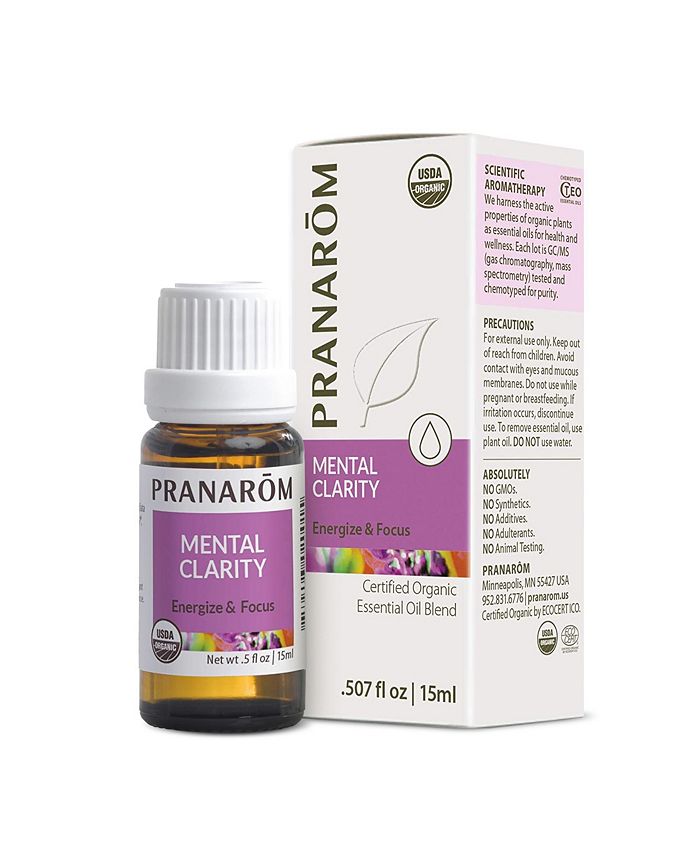 Pranarom Mental Clarity Essential Oil Blend 15ml - Macy's