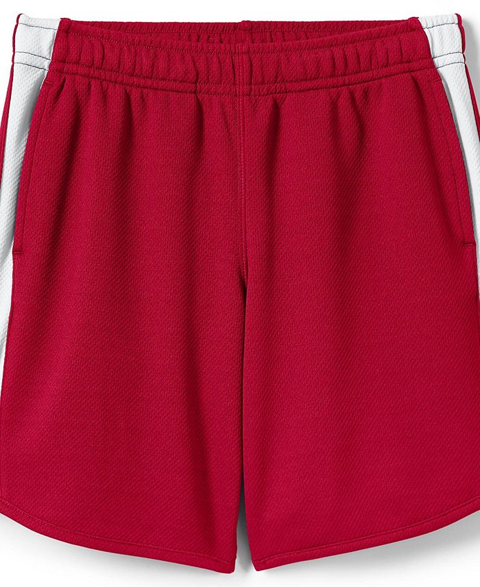 Lands' End Girls School Uniform Mesh Athletic Gym Shorts - Macy's