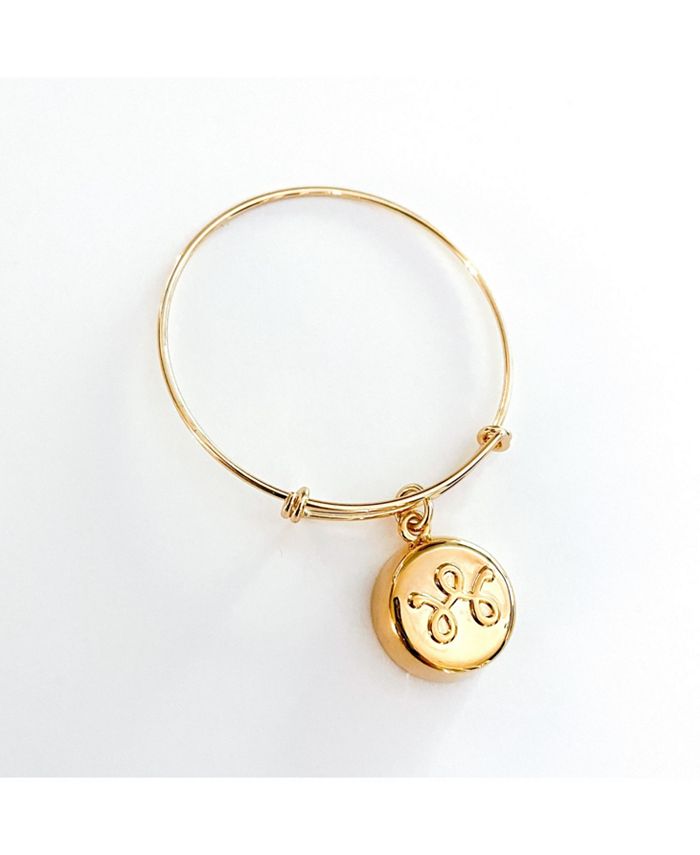 invisaWear Personal Safety Device - Gold Expandable Bracelet - Macy's