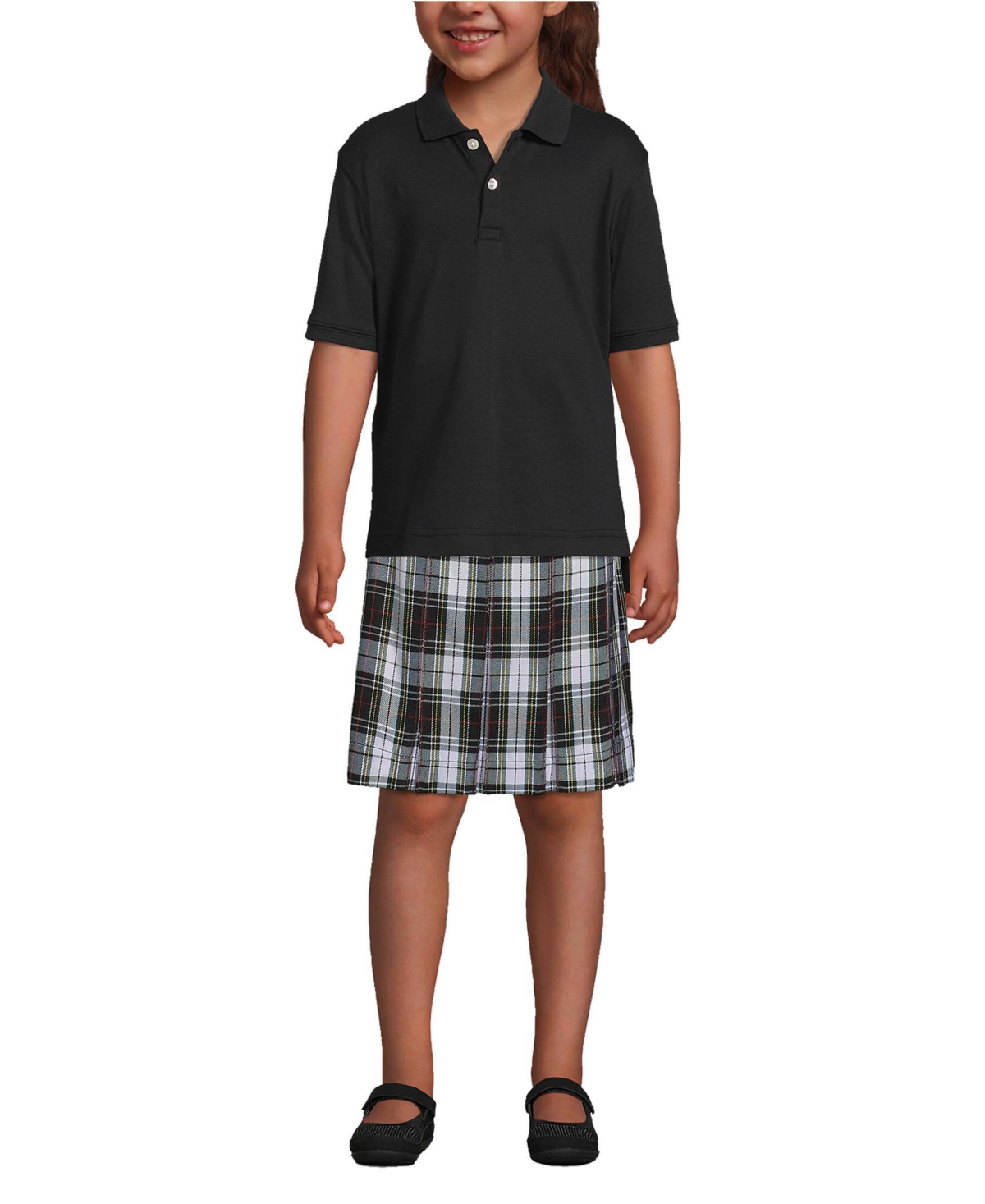 Click here for Lands End Kids Short Sleeve Interlock Polo Shirt -... prices