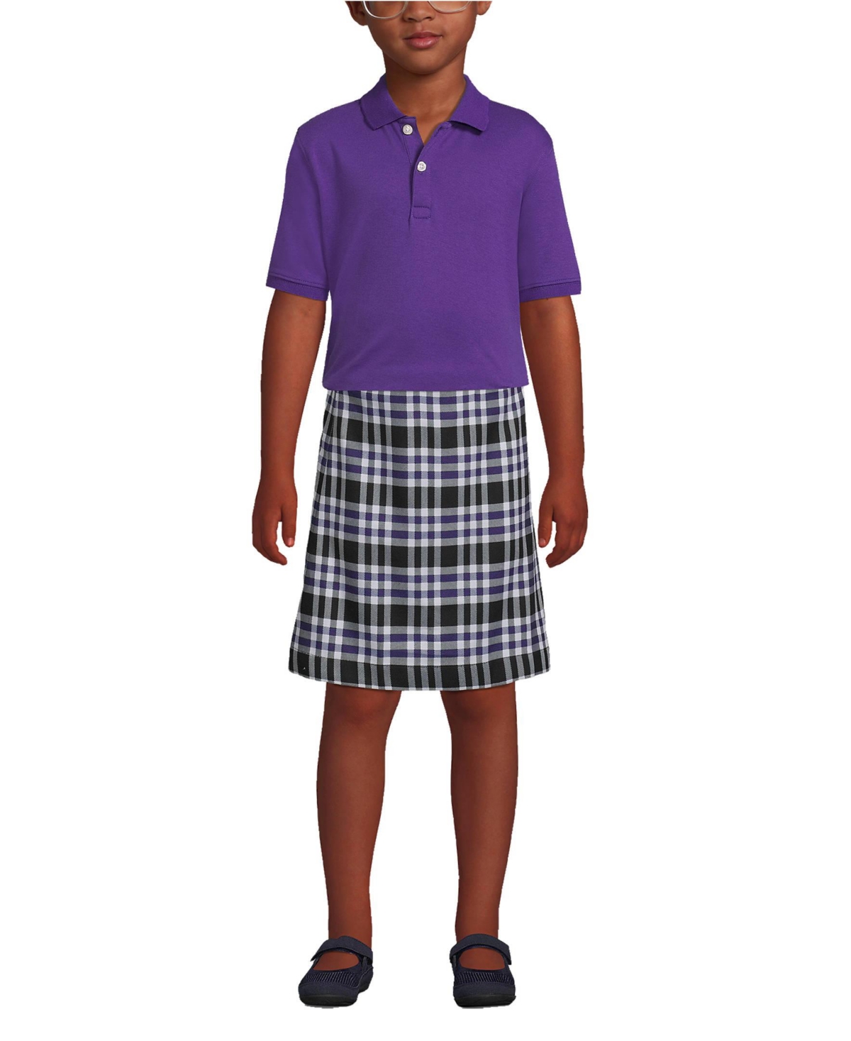 Click here for Lands End Boys Short Sleeve Interlock Polo Shirt -... prices