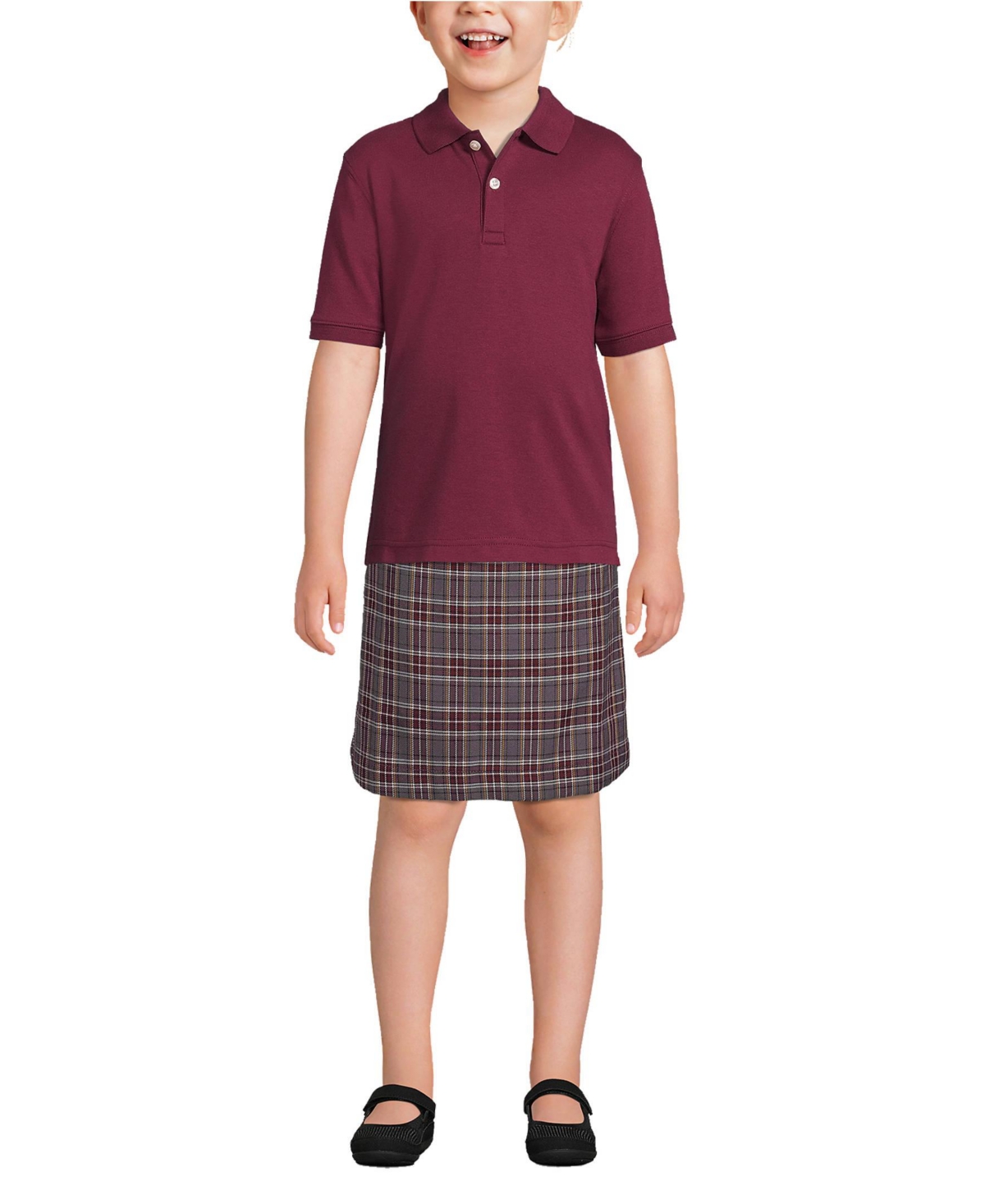 Click here for Lands End Kids Short Sleeve Interlock Polo Shirt -... prices