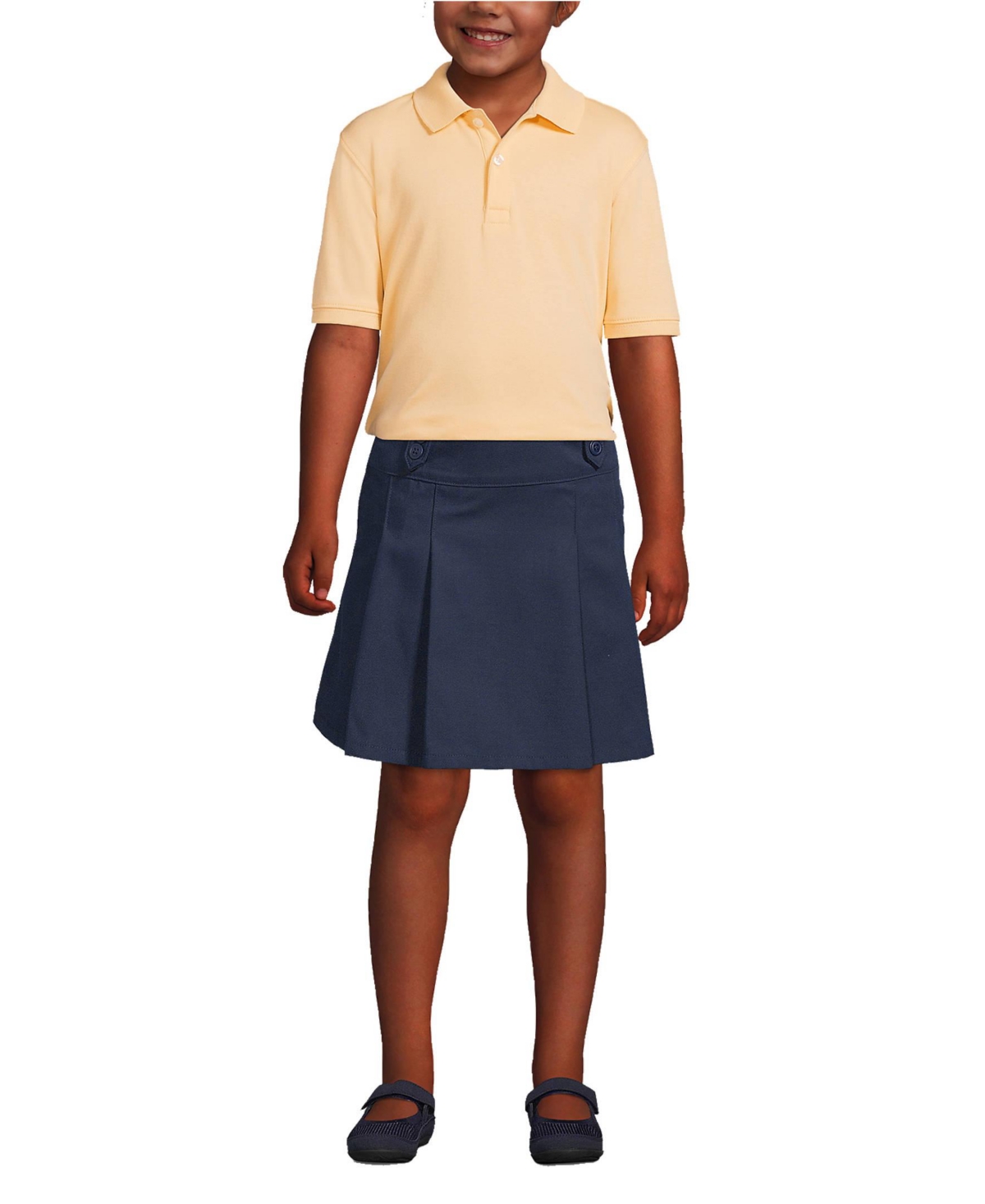 Click here for Lands End Kids Short Sleeve Interlock Polo Shirt -... prices
