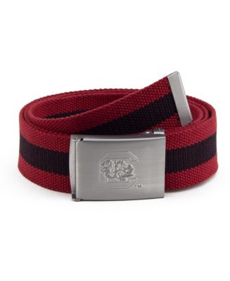 Men's South Carolina Gamecocks Fabric Belt - Macy's
