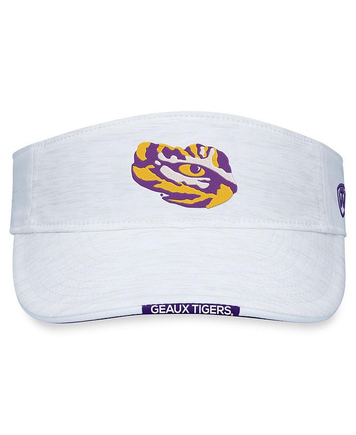 Top of the World Men's White LSU Tigers Flare Adjustable Visor - Macy's